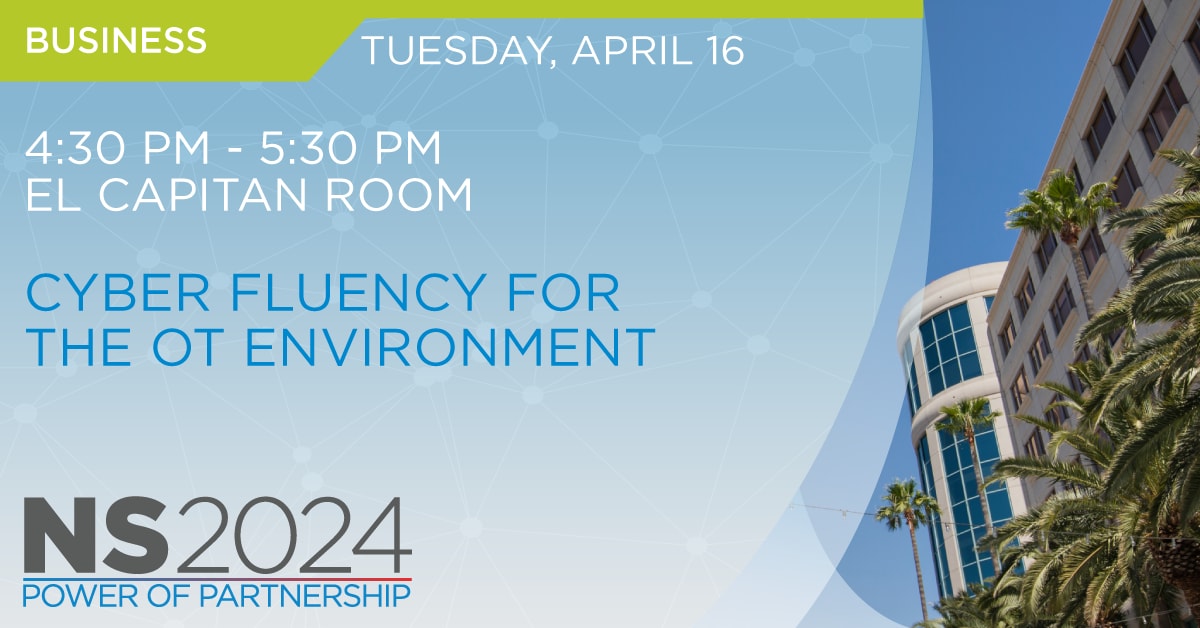 Cyber Fluency for the OT Environment