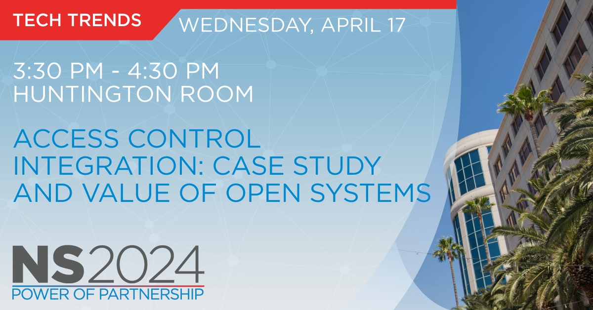 Access Control Integration: Case Study and Value of Open Systems